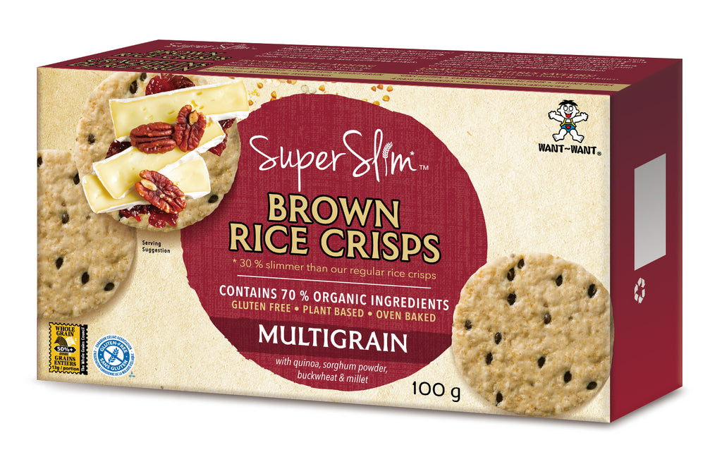 Multigrain SuperSlim Rice Crisps – Rice Crackers